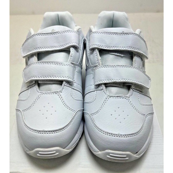 Rawlings | Shoes | Mens Rawlings Marc Ii White Leather Velcro Sneakers ...